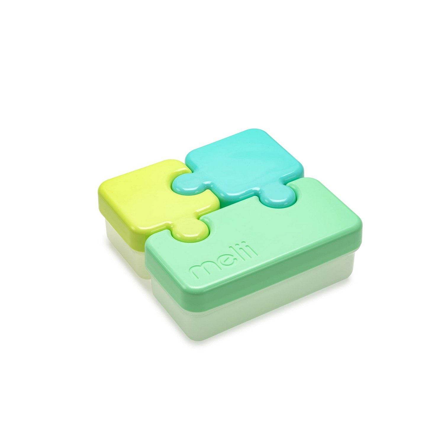Melii Puzzle Container - 1 pack Lime, Mint & Blue – BabyAmore