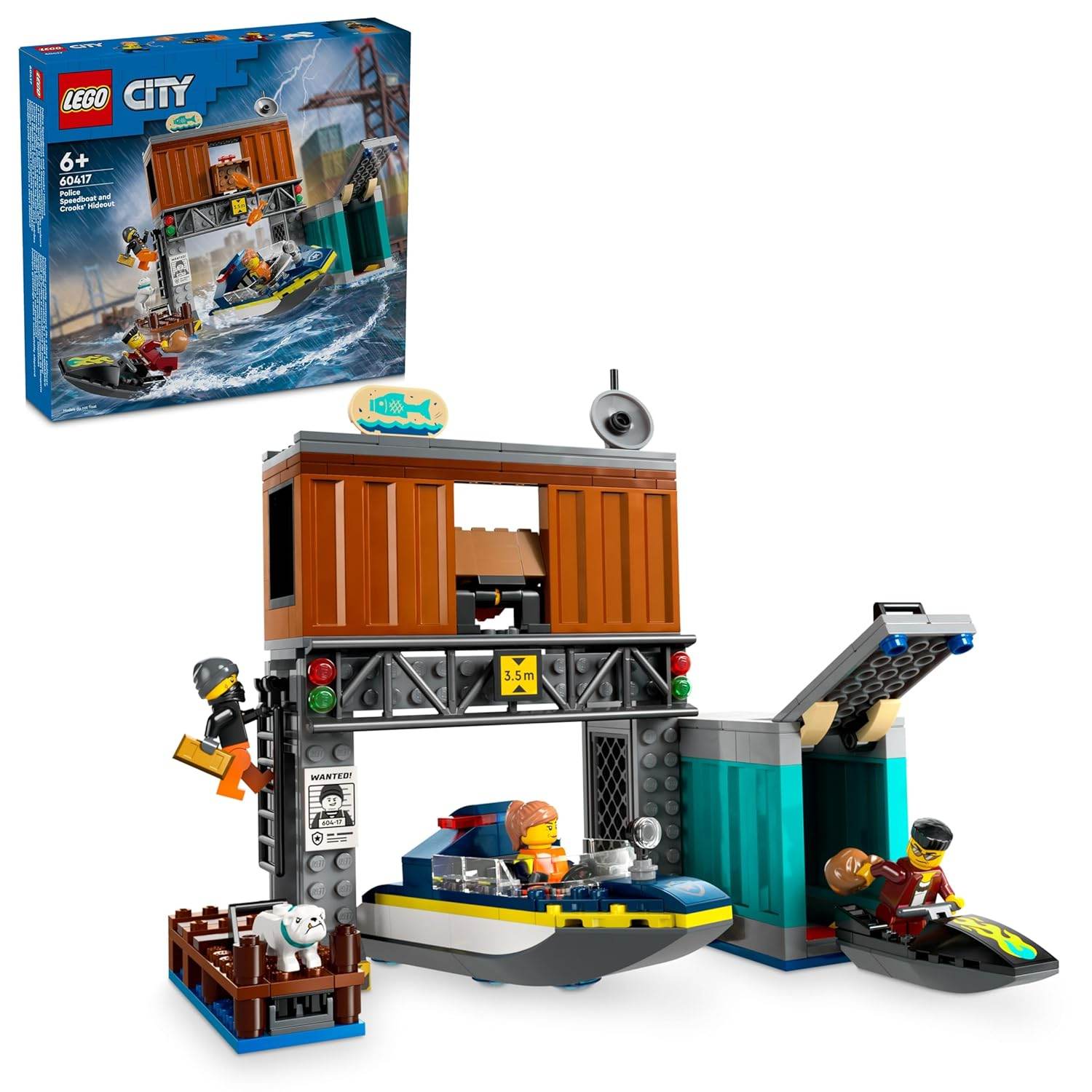 Lego Police Speedboat And Crooks' Hideout – Babyamore