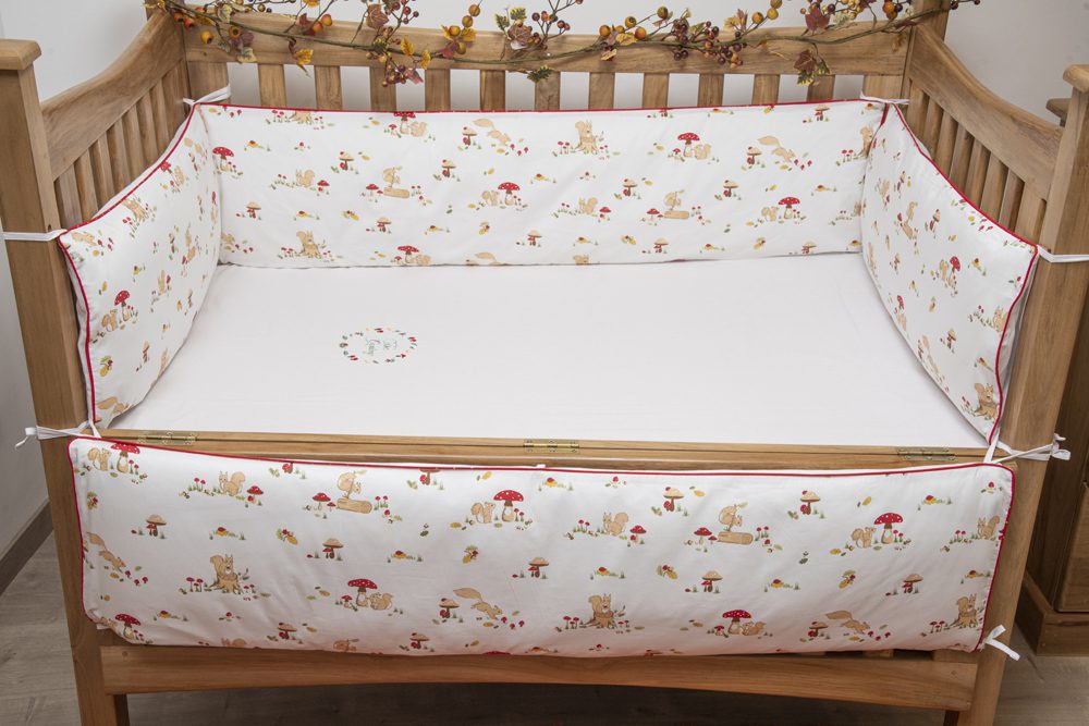 Blooms and Butterflies Be Caring Cot Sheet – BabyAmore