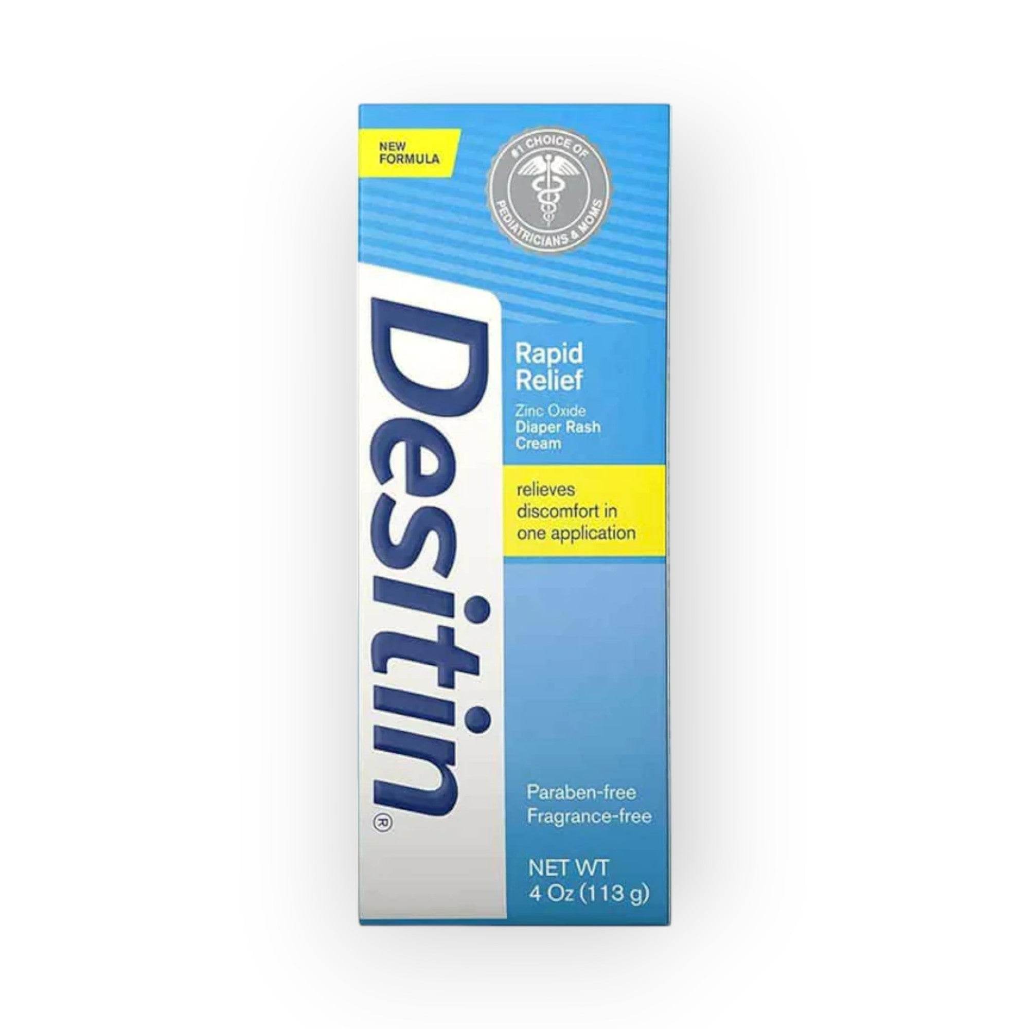Desitin Rapid Relief Diaper Rash Cream, 113g – BabyAmore
