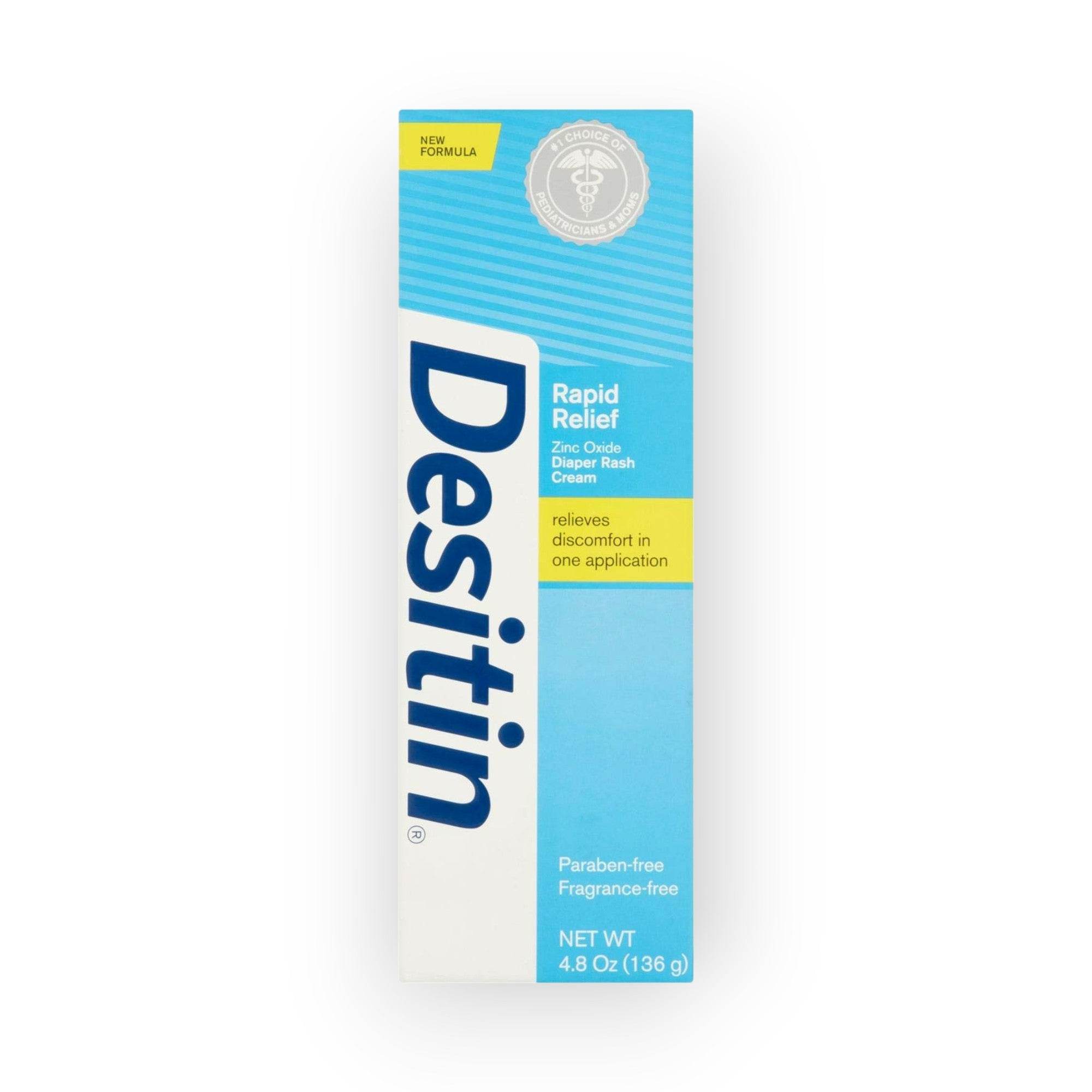 Desitin Rapid Relief Diaper Rash Cream, 136g – BabyAmore