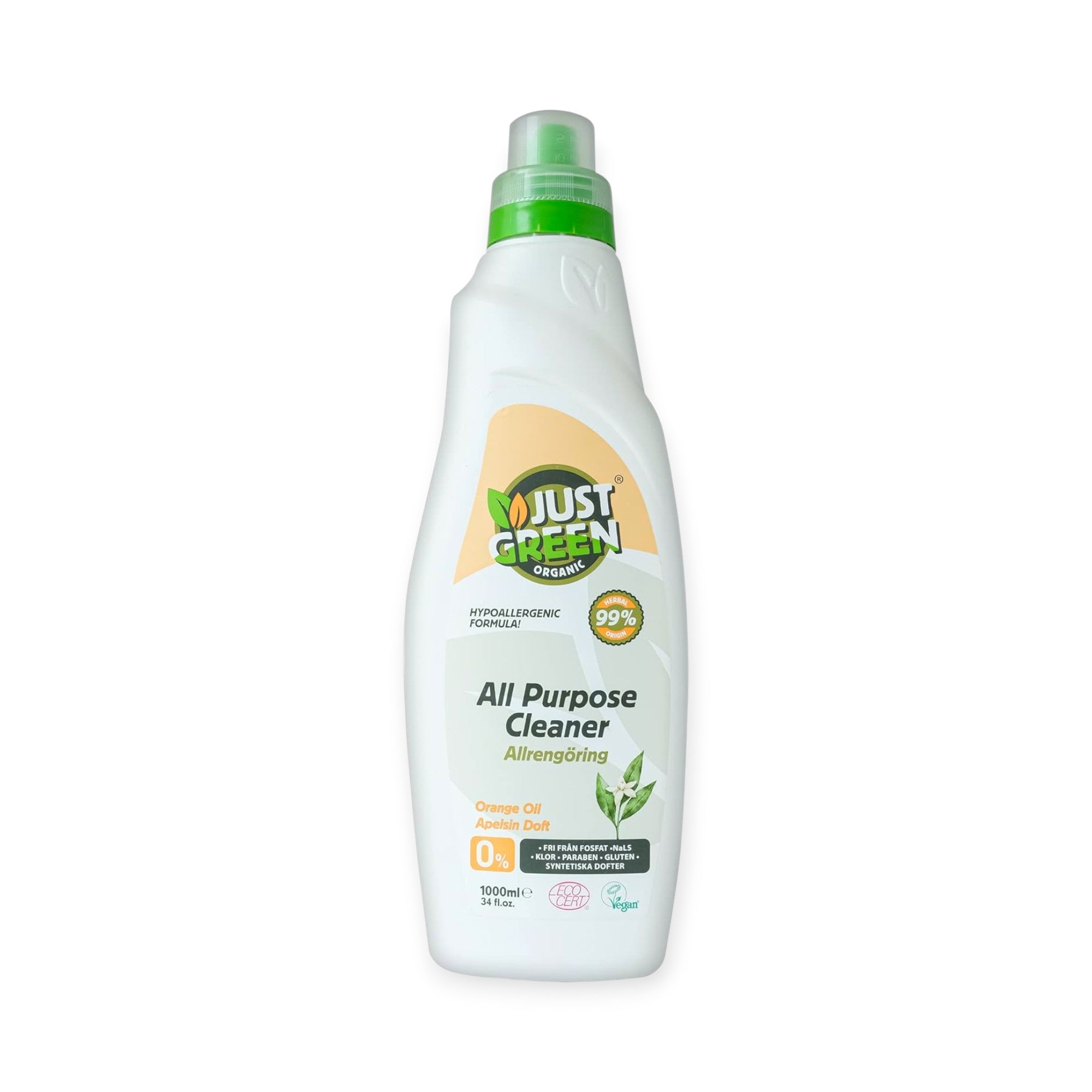 Just Green Organic All Purpose Cleaner- 1000 ML – BabyAmore