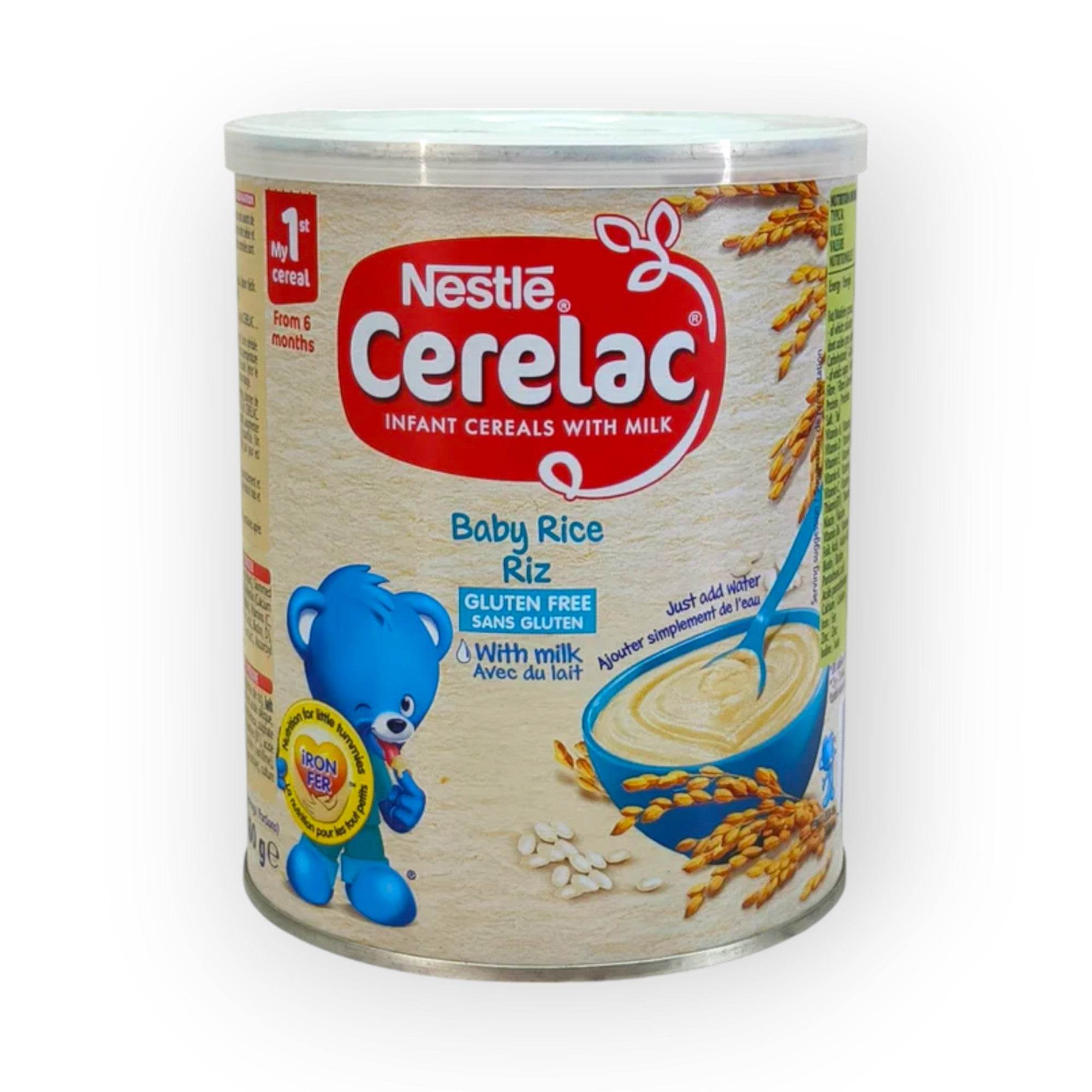 Nestle Cerelac Infant Cereals with Milk Baby Rice, From 6 Months, 400g – BabyAmore