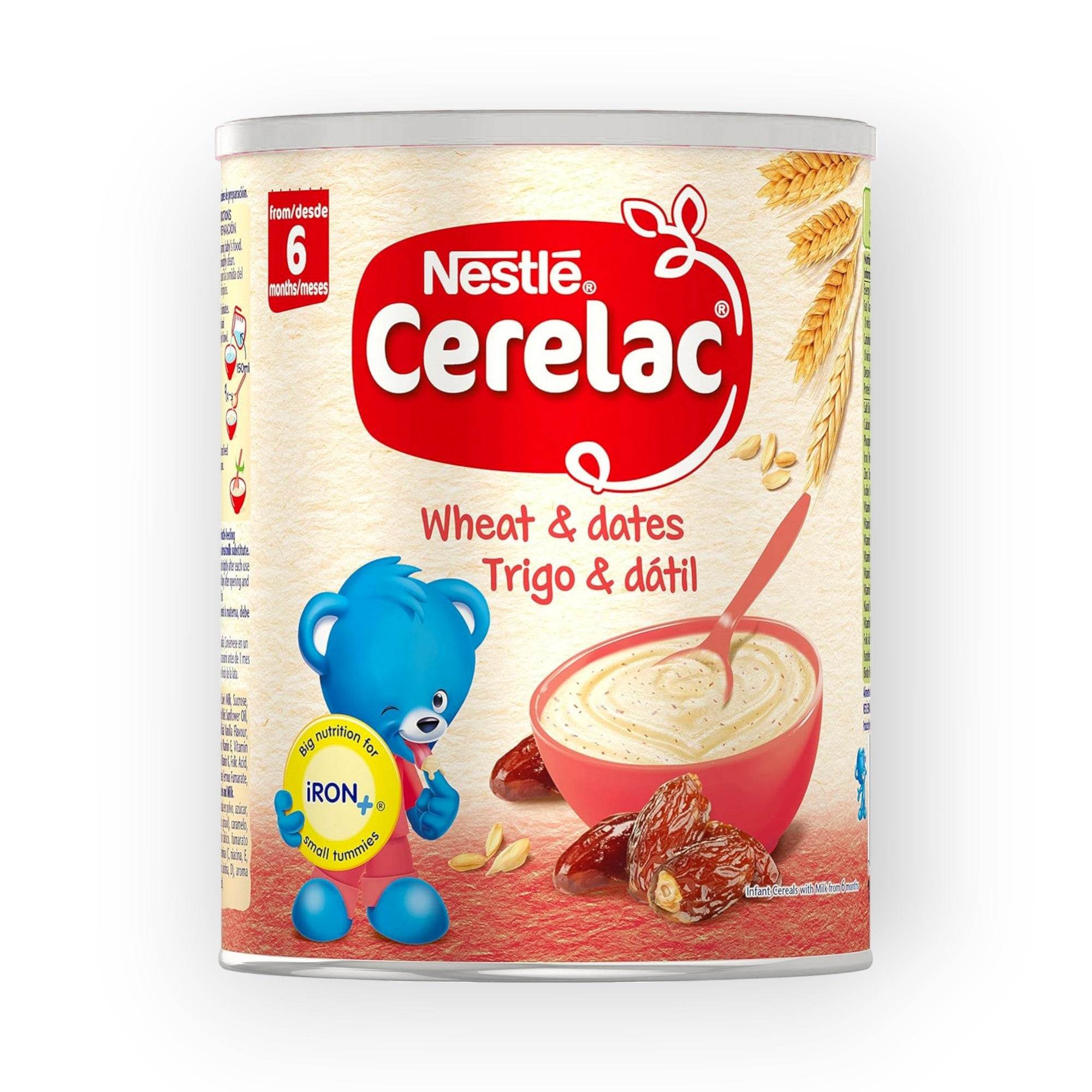 Cerelac Wheat and Dates, From 6 Months, 400g – BabyAmore