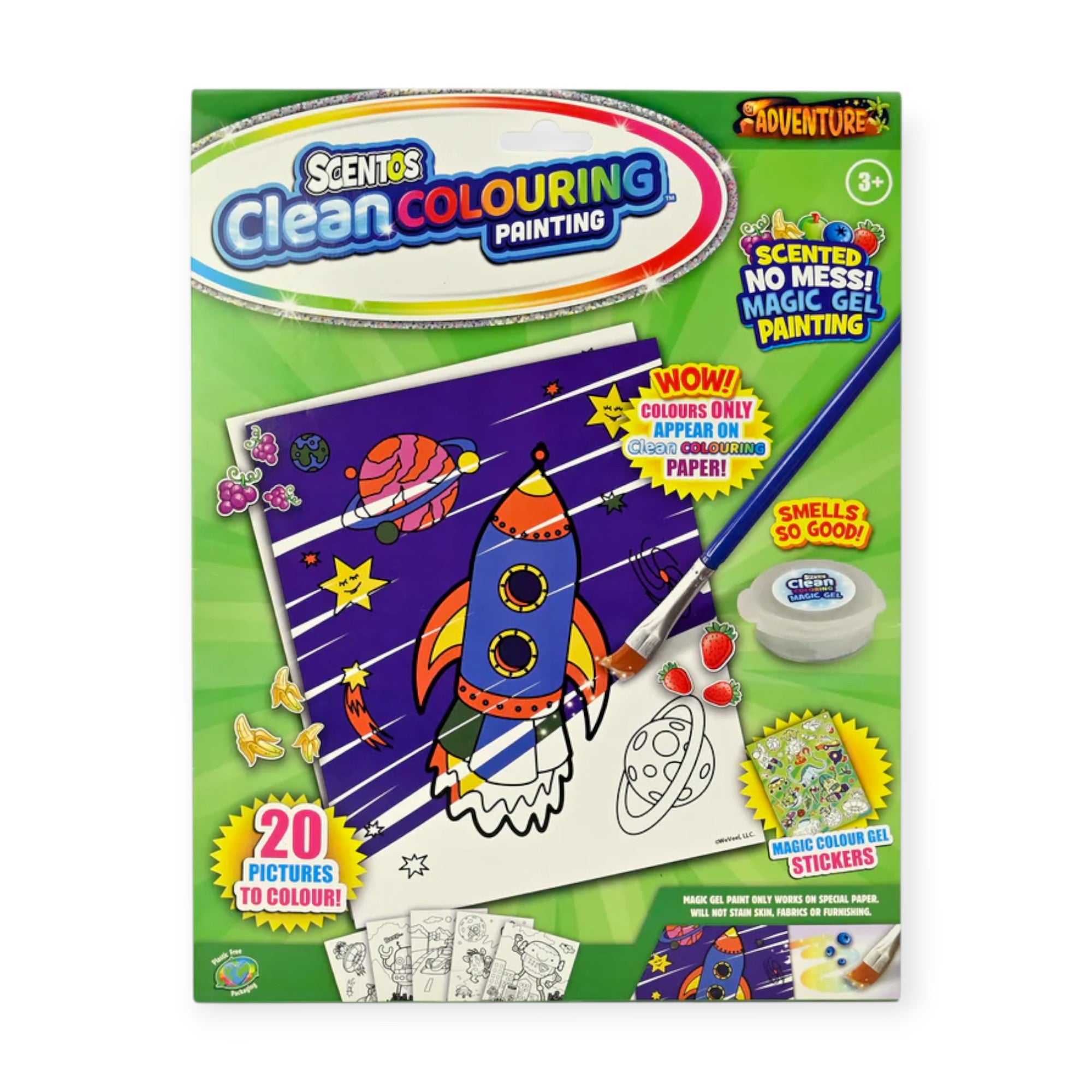 Scentos Clean Colouring Painting - Adventure – BabyAmore