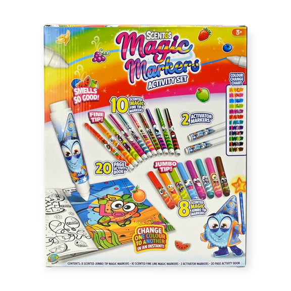 Scentos Magic Markers Activity Set – BabyAmore