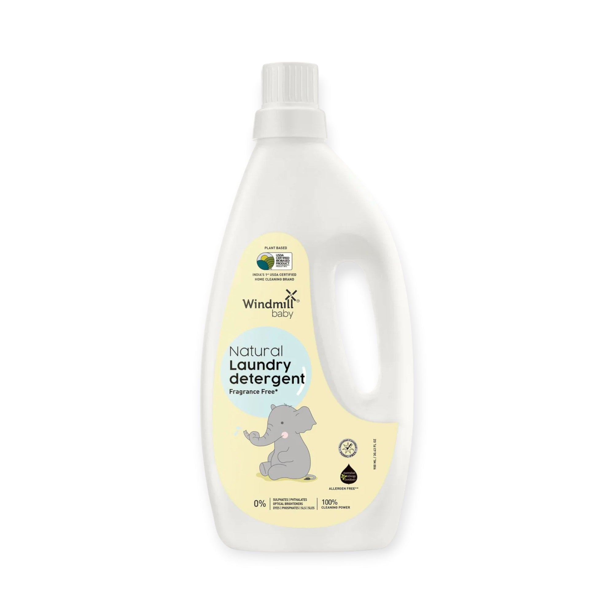 Windmill Baby Natural Laundry Detergent Fragrance Free - 900ml – BabyAmore