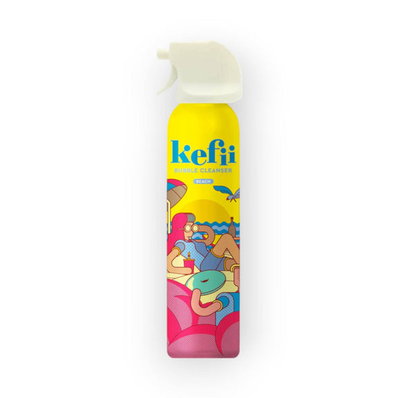 Kefii Bubble Cleanser Beach Mango 200ml – BabyAmore